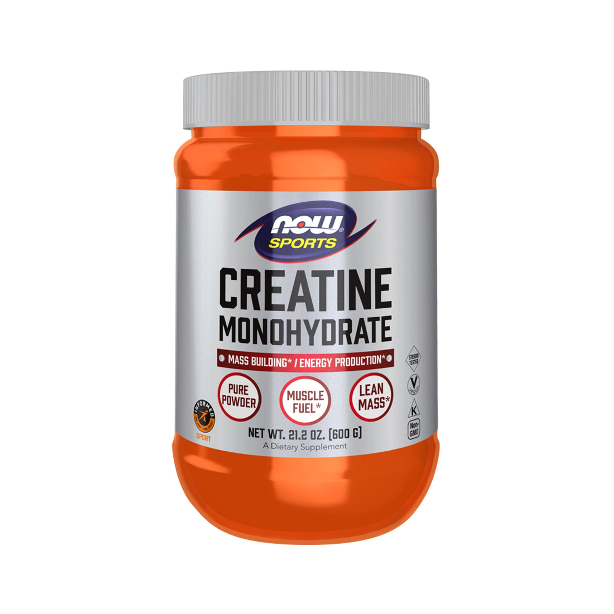 Creatine Monohidrate Powder 600 gr - Now Foods